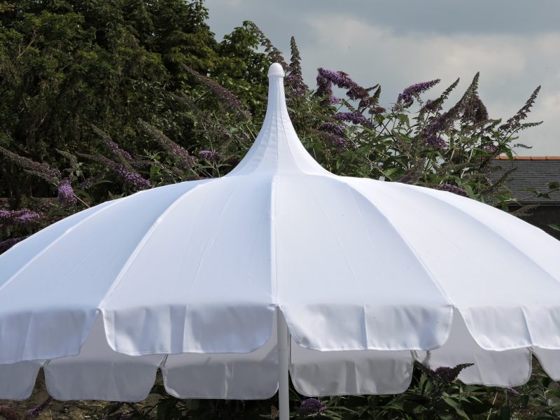 Pagoda Garden Parasol - choice of 6 designs - 2.4 metre canopy diameter
